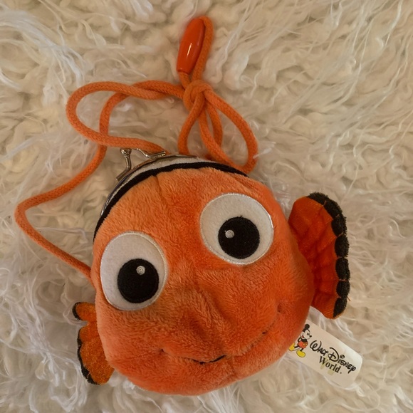 Disney | Bags | Disneys Finding Nemo Plush Coin Purse W Adjustable ...